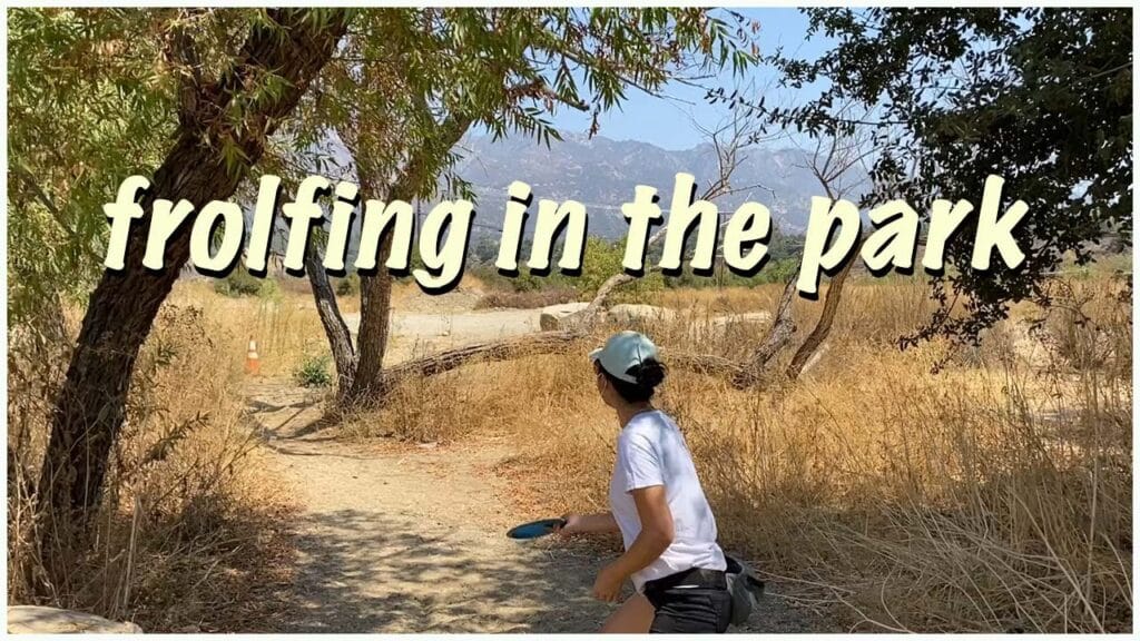 Taking a break // Frolfing for the first time (ENG/KOR) | Frolf