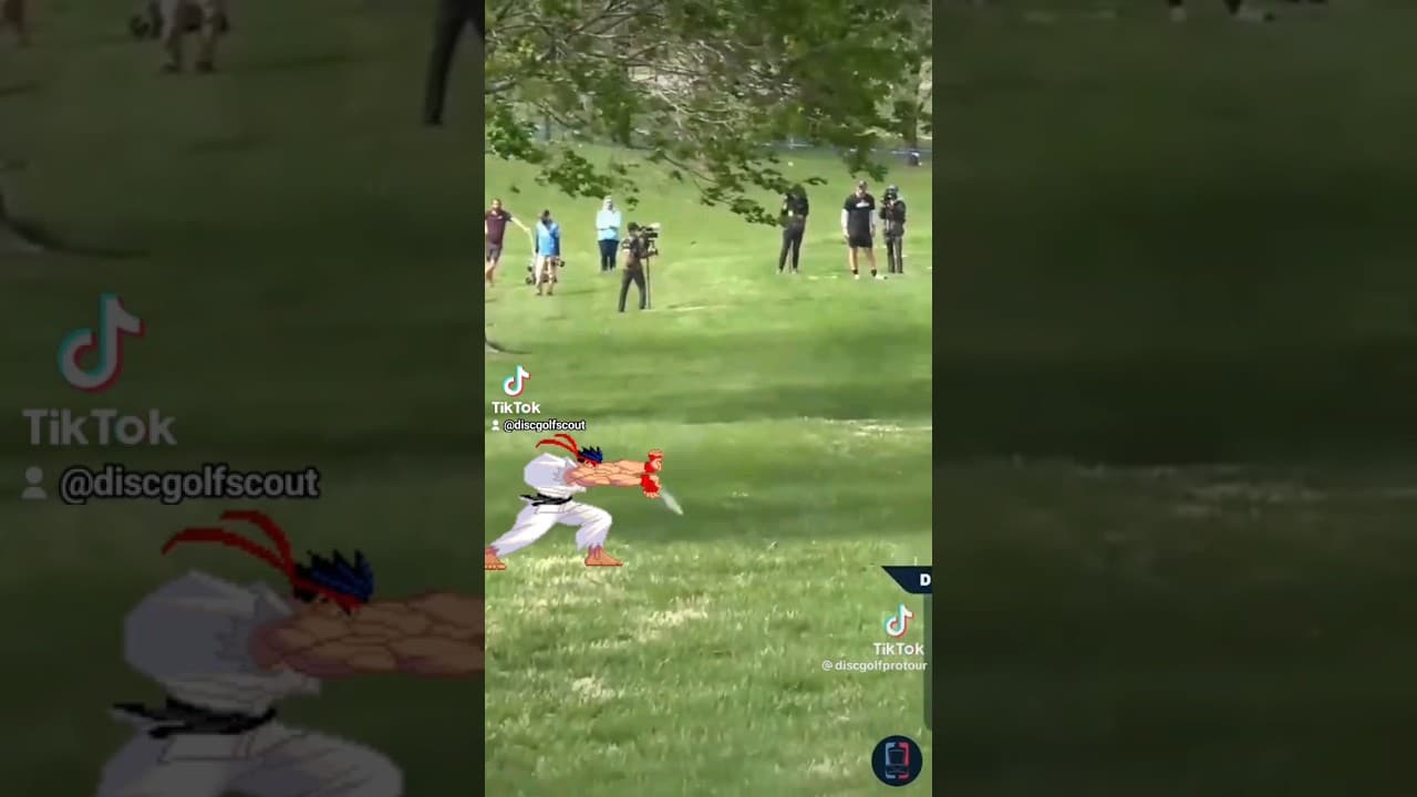 WORST way to go O.B. #discgolf #memes #troll | Frolf
